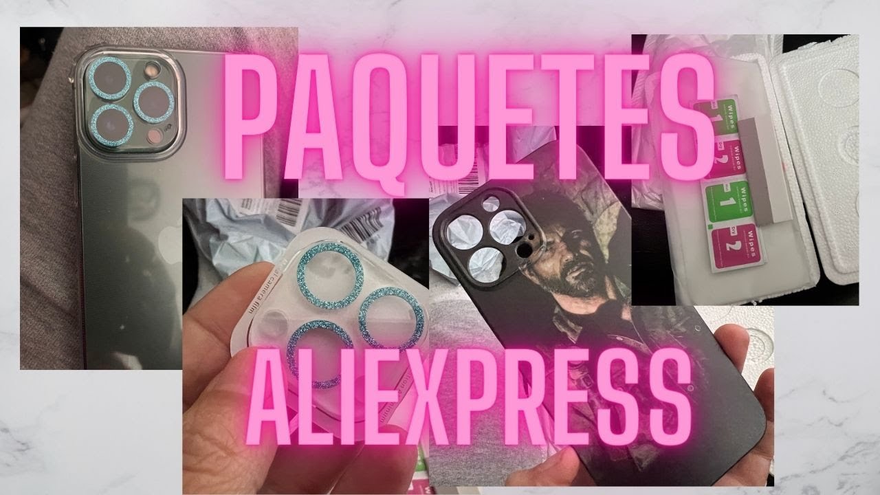 Paquetes de Aliexpress para el Iphone 13 pro max. - YouTube