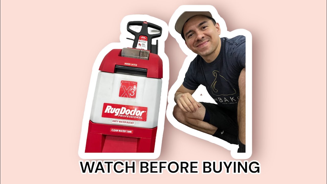Honest Review - Rug Doctor Mighty Pro X3 CLEANING TEST - YouTube