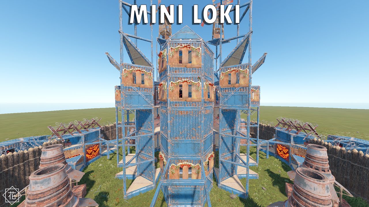 Mini Loki 2x1 With Bunker Soloduotrio Rust Base Youtube