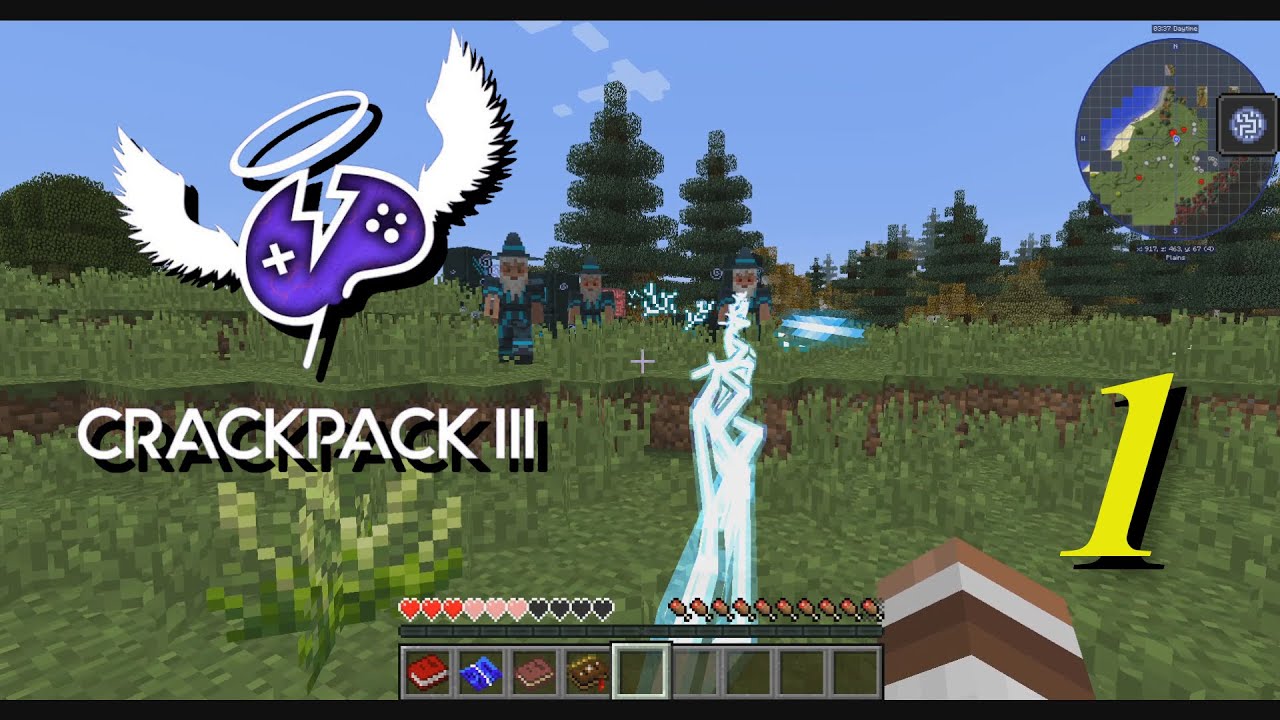 Crackpack 3 Modpack Ep. 1 A new beginning - YouTube
