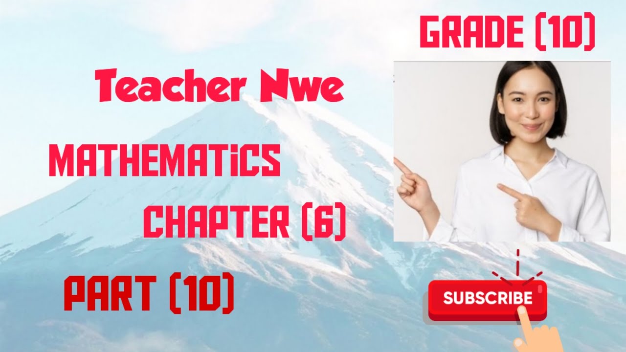 Grade (10) Mathematics Chapter (6) part (10) " Solving the equation" # ...
