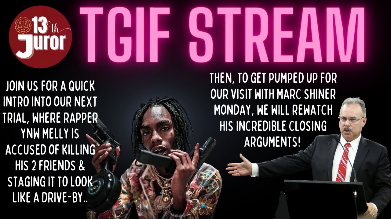 YNW Melly- Rapper Murder Trial Intro & Replay of Marc Shiner Closing ...