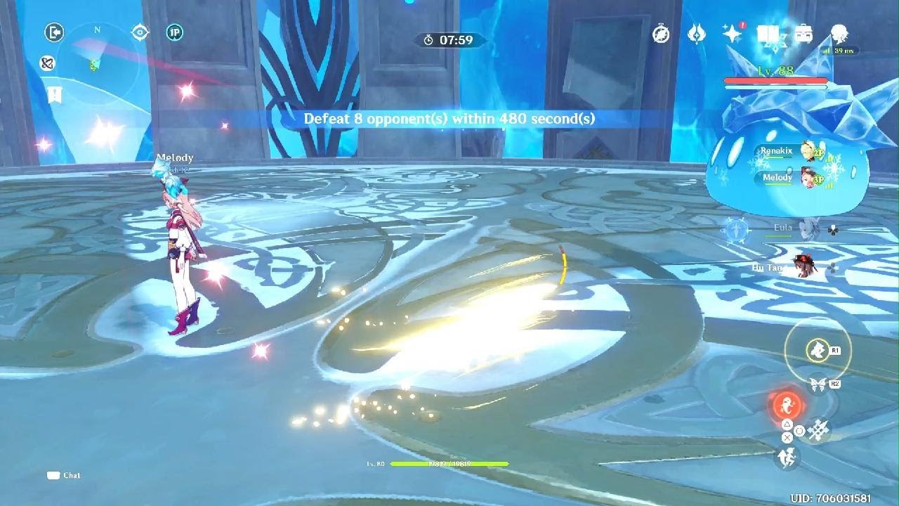 Genshin Impact - Domain Of Mastery: Frozen Abyss IV (7) - YouTube