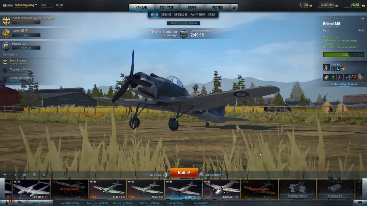 World of Warplanes: Bristol 146 Death By Tiny Machineguns, Gorovets ...