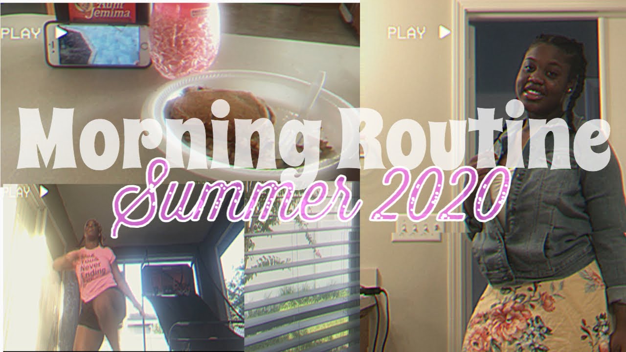 2020 Summer Morning Routine *relaxing +realistic * - YouTube