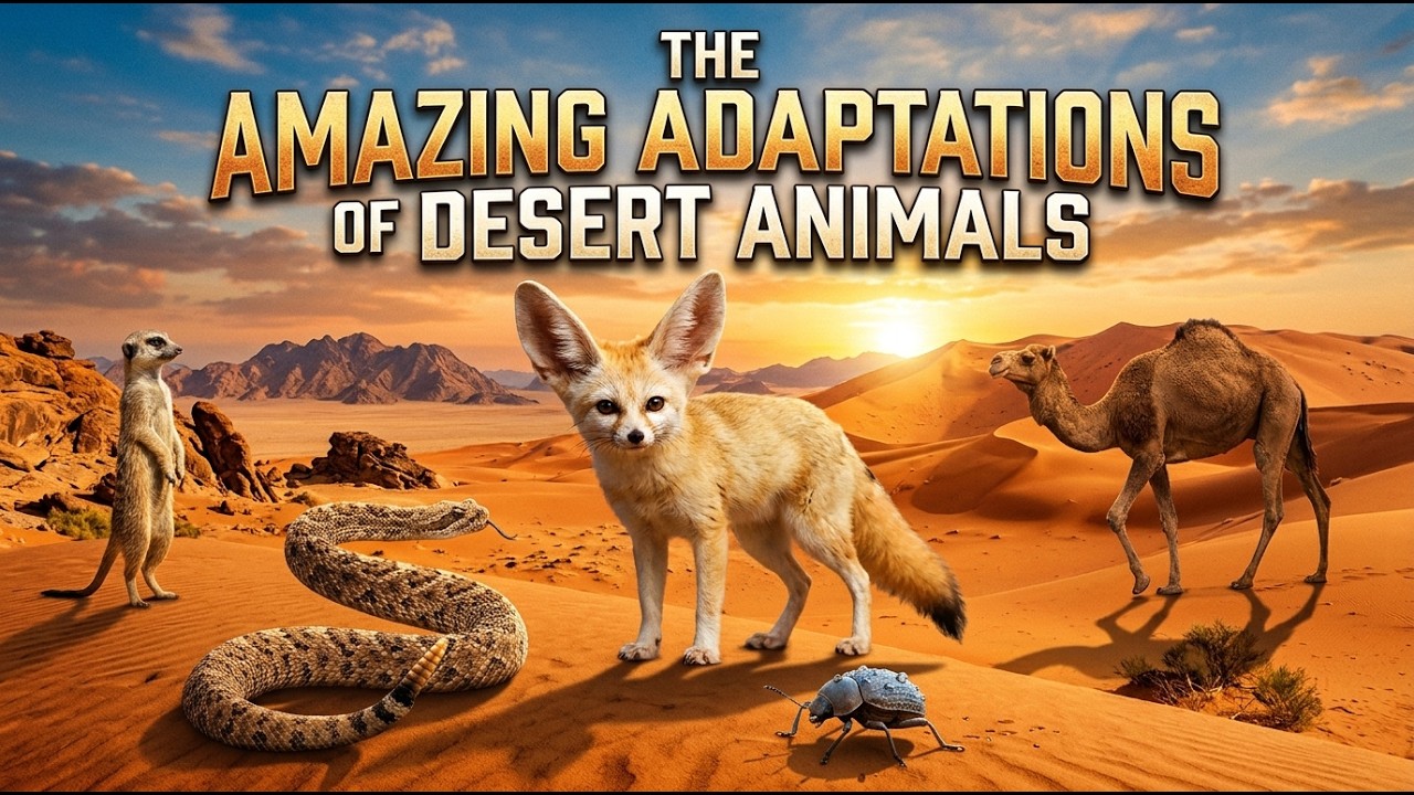 The Amazing Adaptations of Desert Animals - YouTube