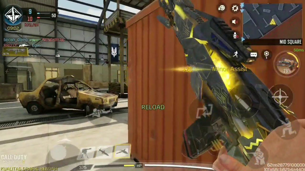 Skin codm Mythic M13 Morning Star,Script skin codm Free Skins - YouTube