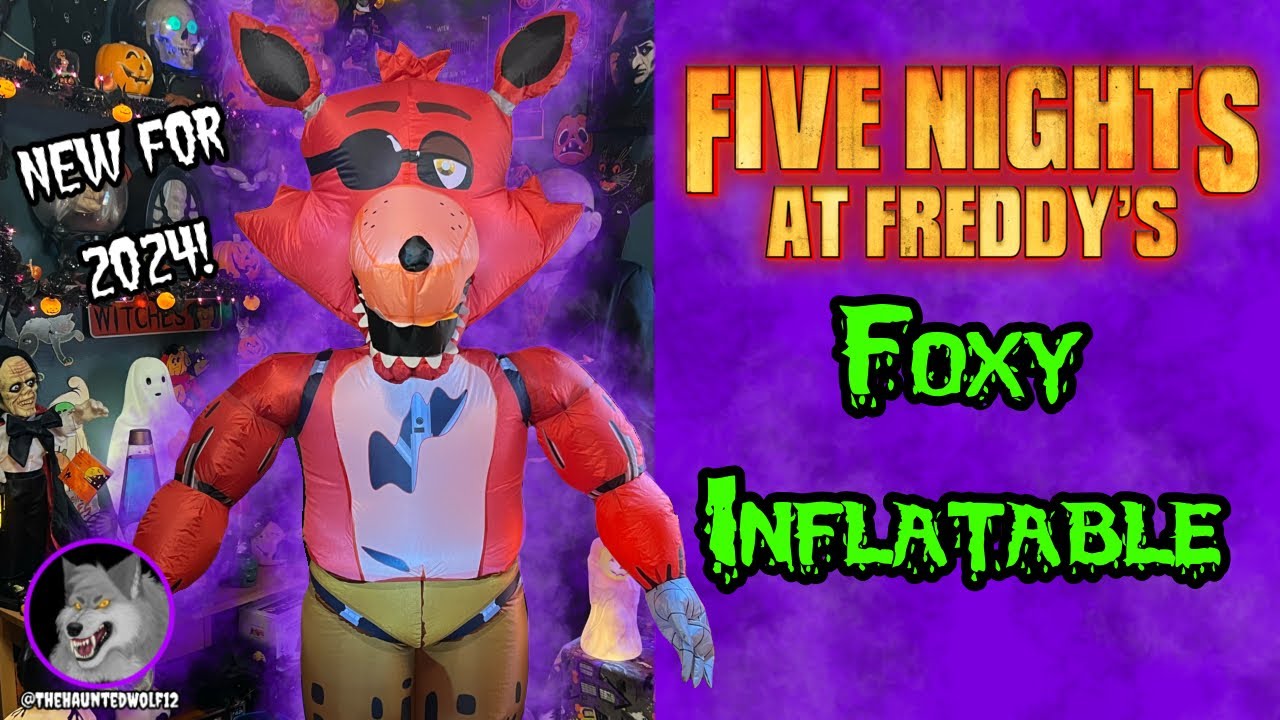 NEW FOR 2024 | Five Nights at Freddy’s UPDATED Foxy Halloween ...