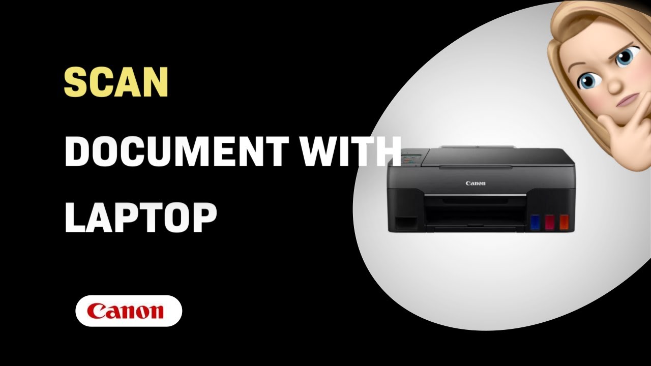How to Scan with Canon Pixma G3260: Easy Laptop Document Scanning - YouTube