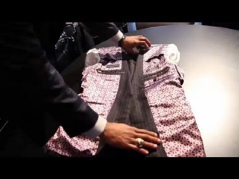 The Best Ways to Pack Men's Suits : Men's Suits - YouTube