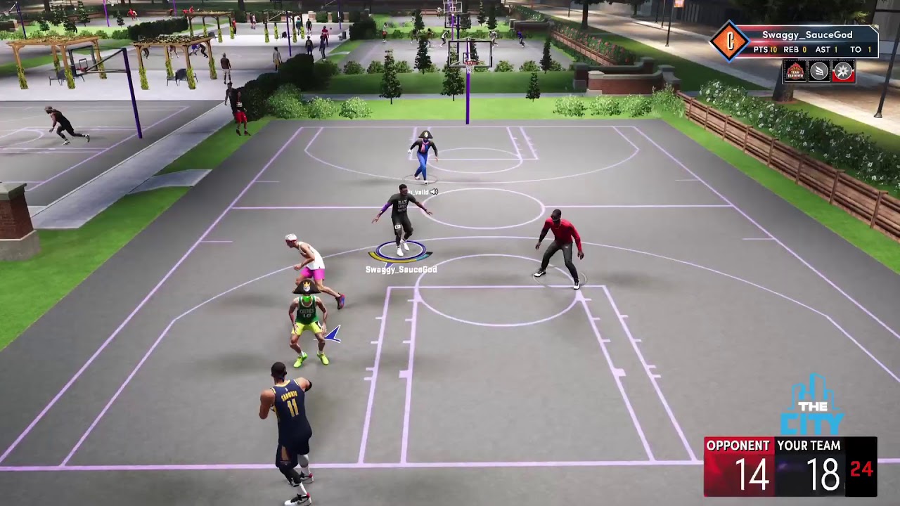 Next Gen 2k21 Park - YouTube