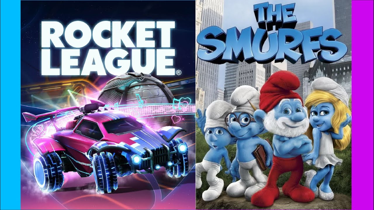Becoming a SMURF in ROCKET LEAGUE! - YouTube