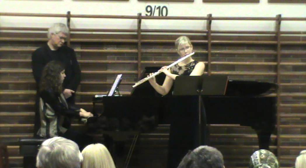 Debussy Arabesque no. 1 arranged for flute and piano - YouTube