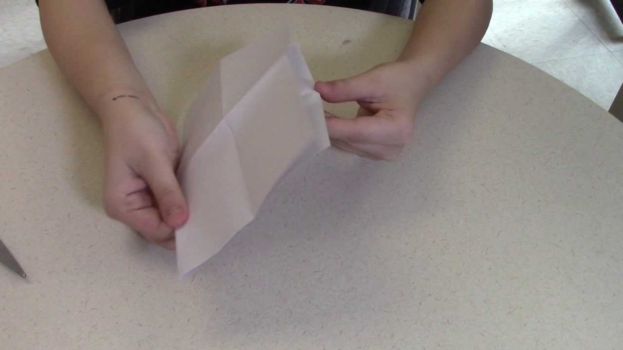 How to Make a Small Paper Book - YouTube