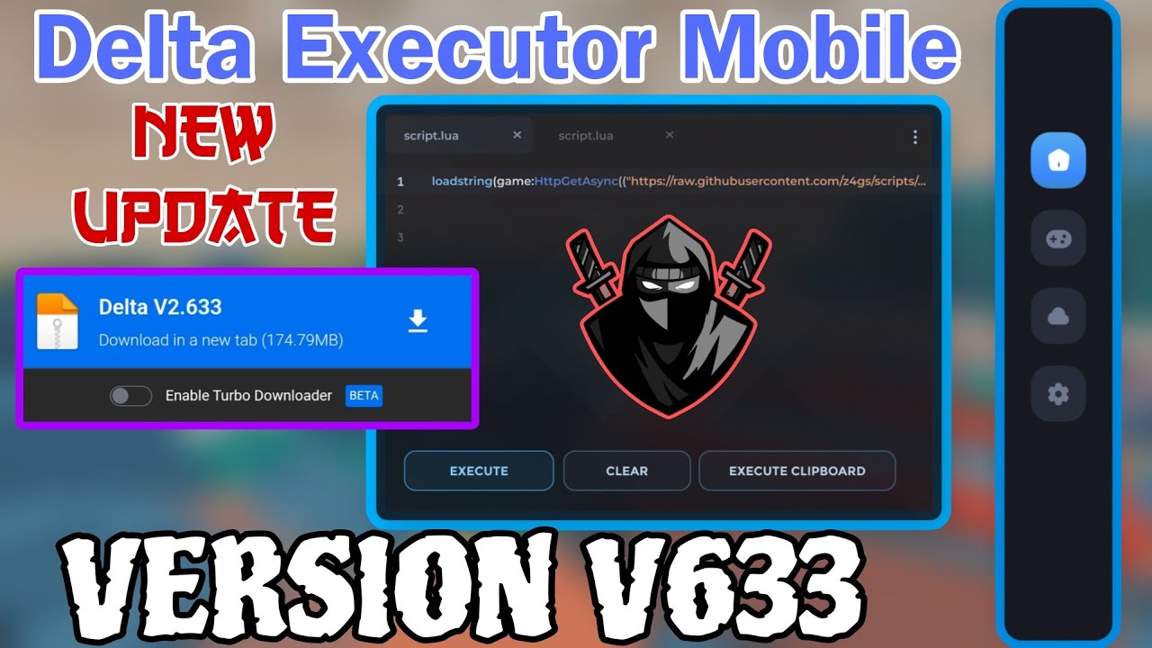 Delta Executor Mobile New Update v633 is Here | Fixed Latest Version ...