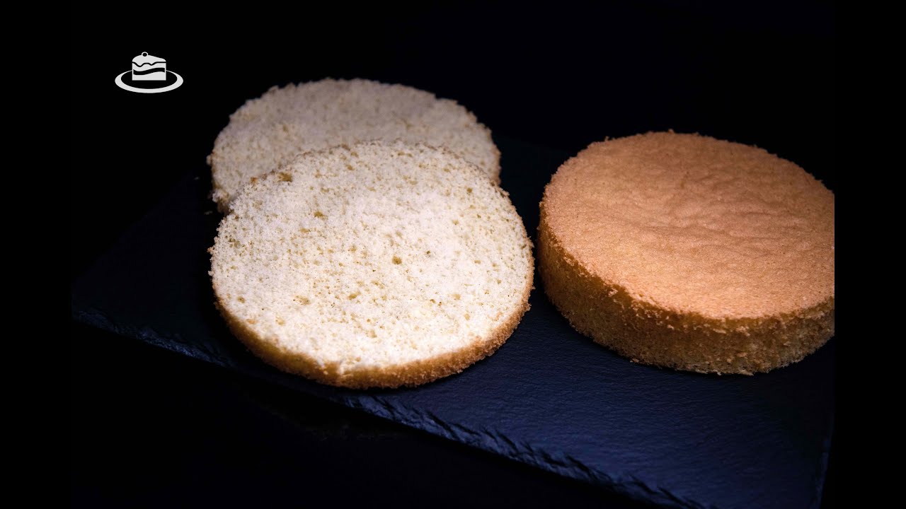 Pandispan clasic de vanilie - cea mai simpla reteta / Classic Vanilla ...