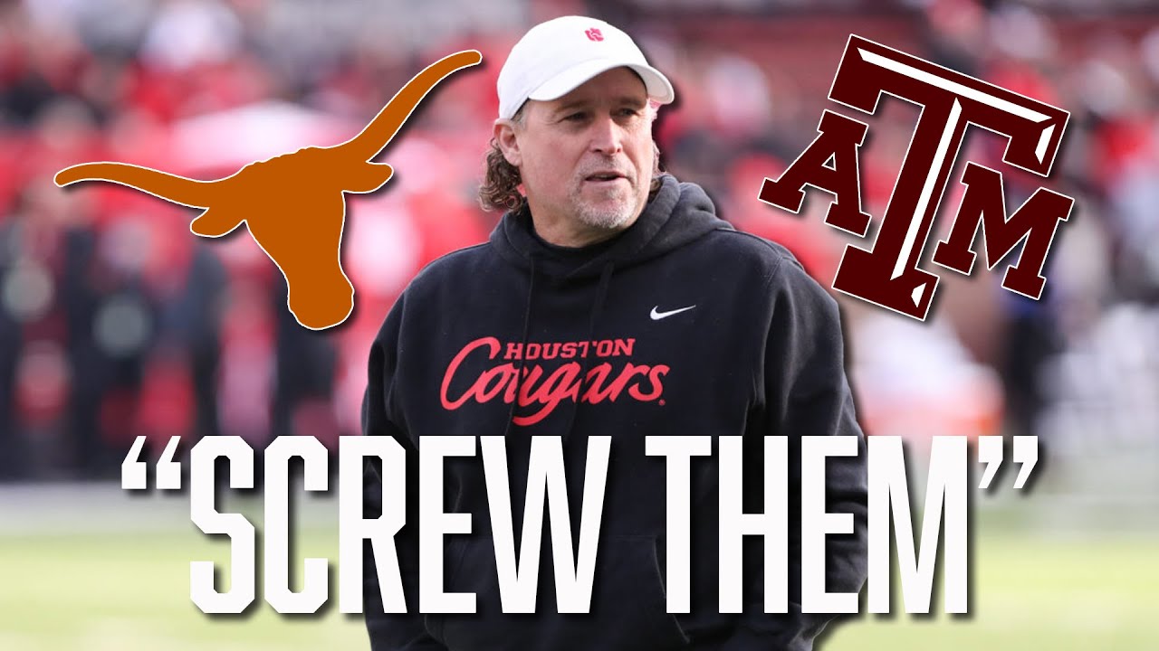 Dana Holgorsen "Screw Them (UT & A&M), They Don't Want Us & We Don't Want Them" | Houston HC ...