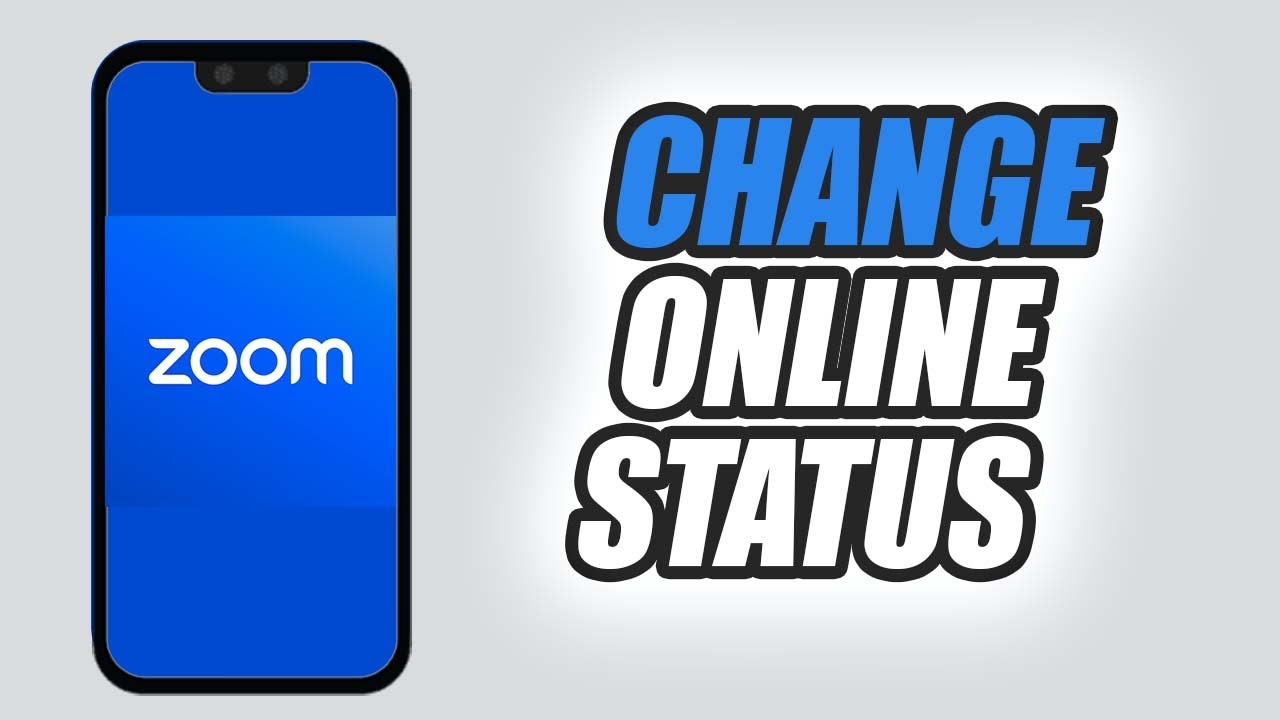 How To Change Online Status On Zoom Workplace App - YouTube