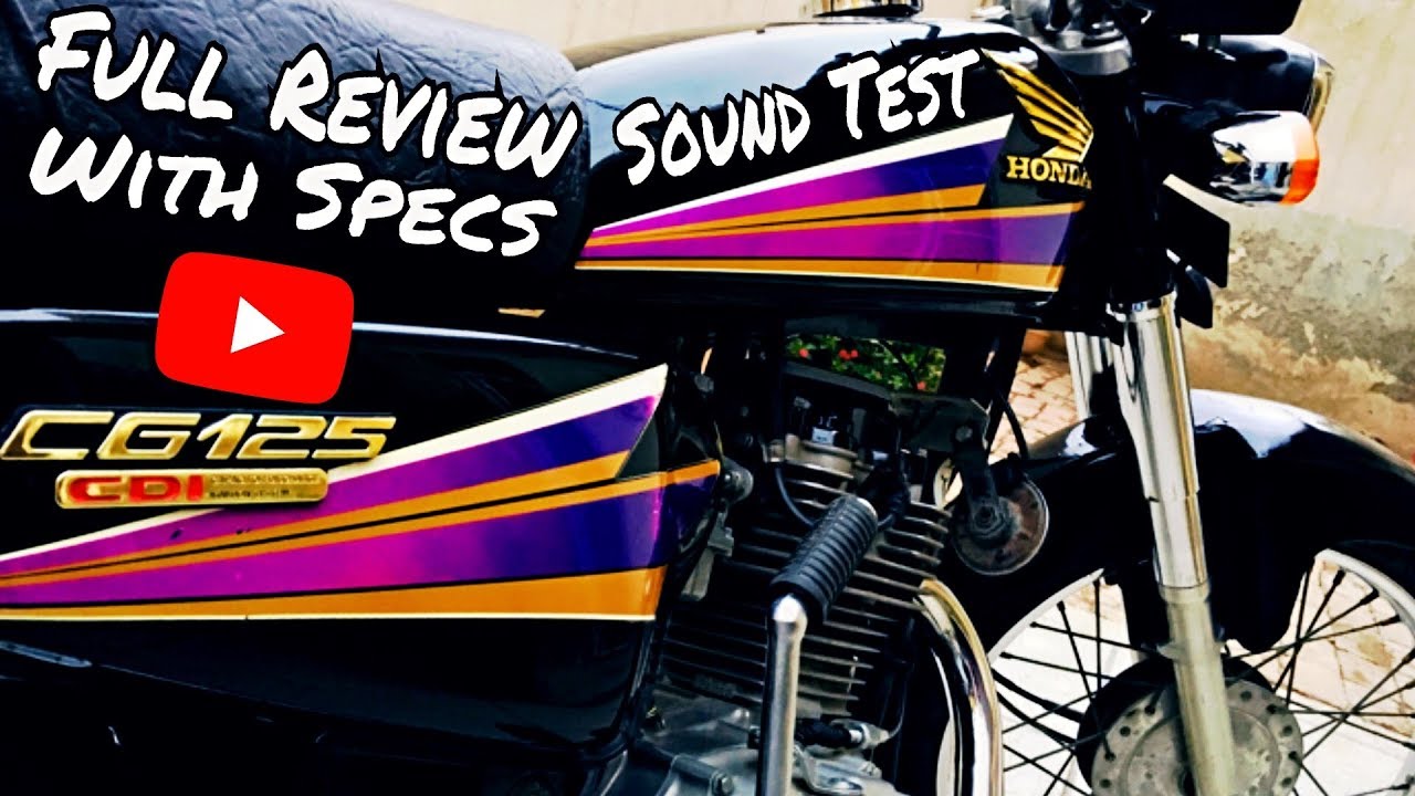 Honda CG 125cc Review|Specs|Price| - YouTube