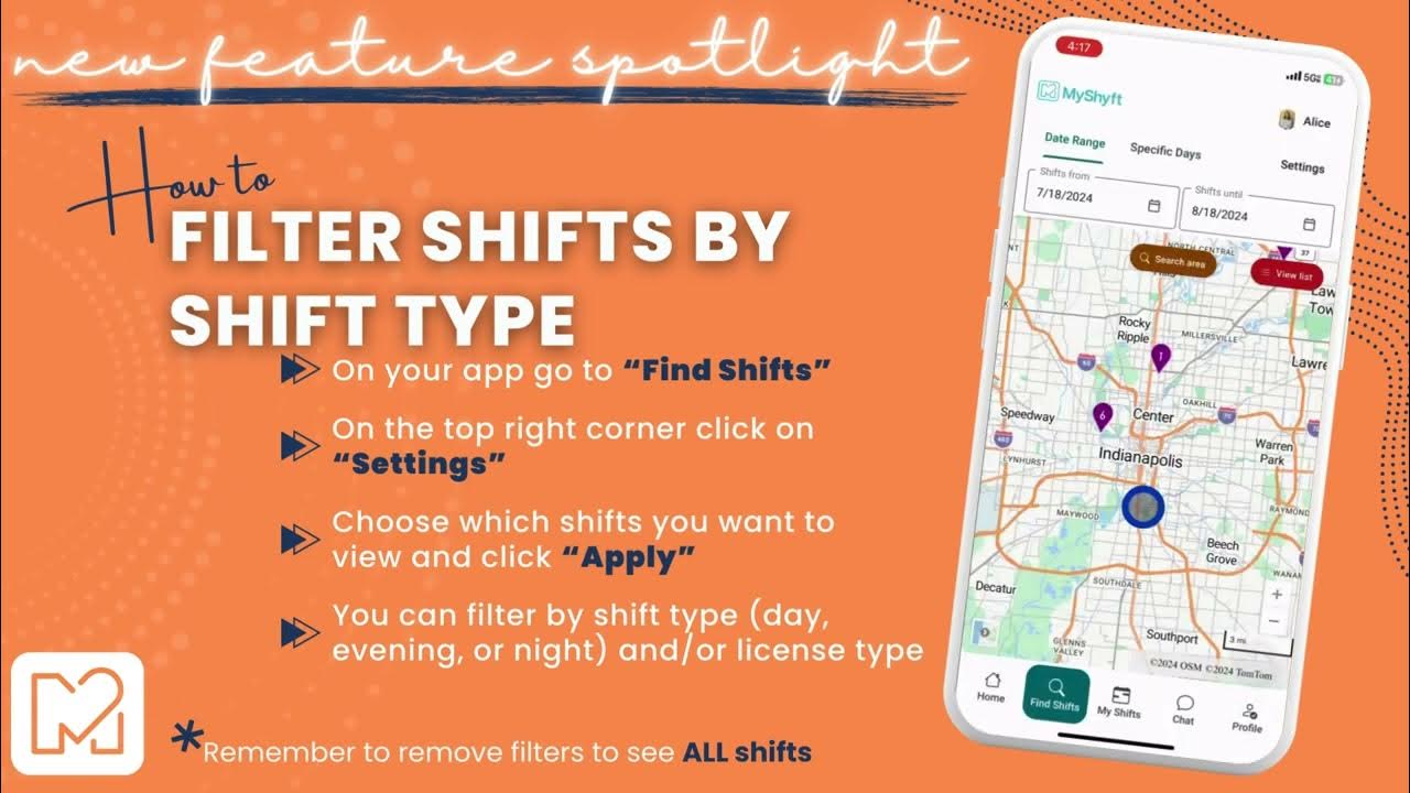 How to Filter Shifts By Shift Types - YouTube