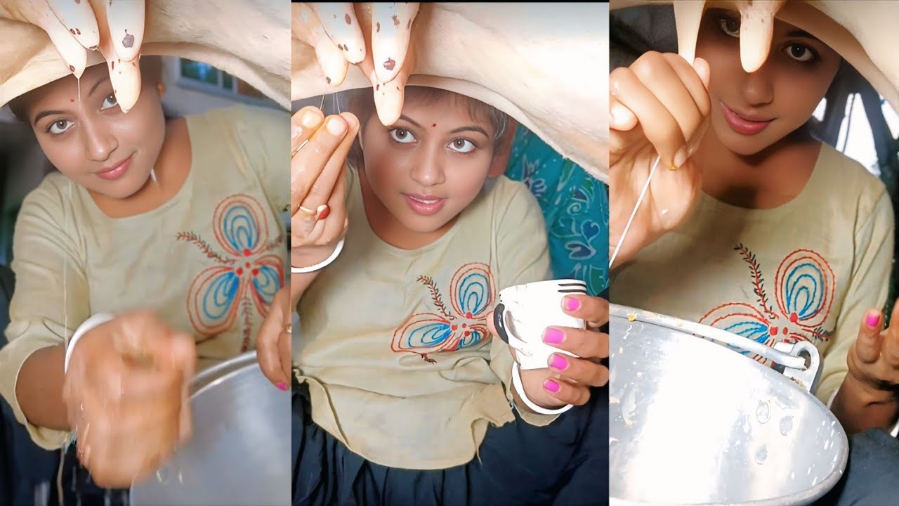 শ্যামলীর দুধের বাঁট ছোট হলেও খুবই নরম🍼🤭 ||শ্যামলীর দুধের বাঁট নাকি মৌ পালান🤪 ||Raju and Barna ...