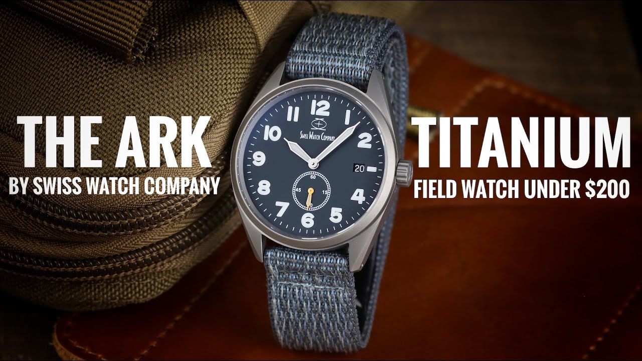 SWC Ark - Quartz Titanium Field Watch Under $200 - YouTube