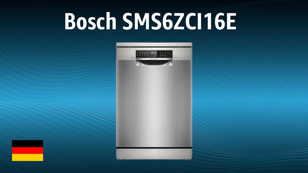 Geschirrspüler Bosch SMS6ZCI16E | TEST | Deutsch - YouTube