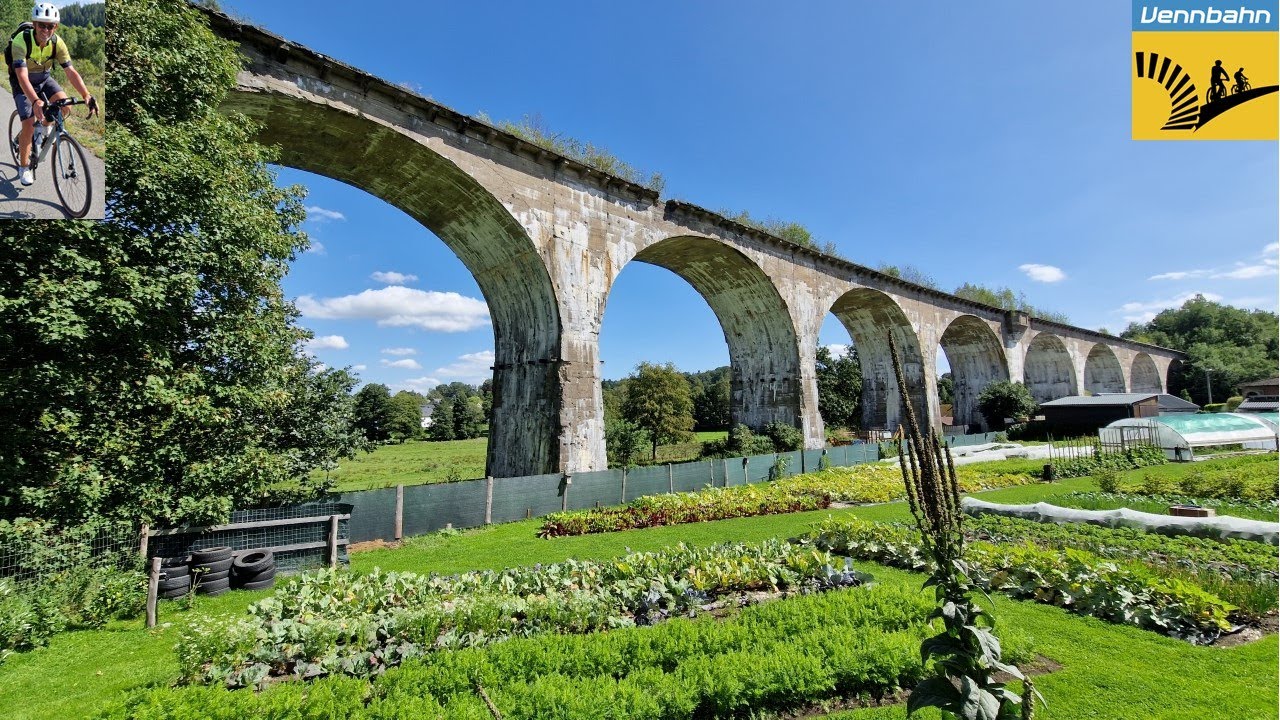 Outdoor Bikepacking Radtour der Vennbahn Radweg Tag 2 von 3 - YouTube