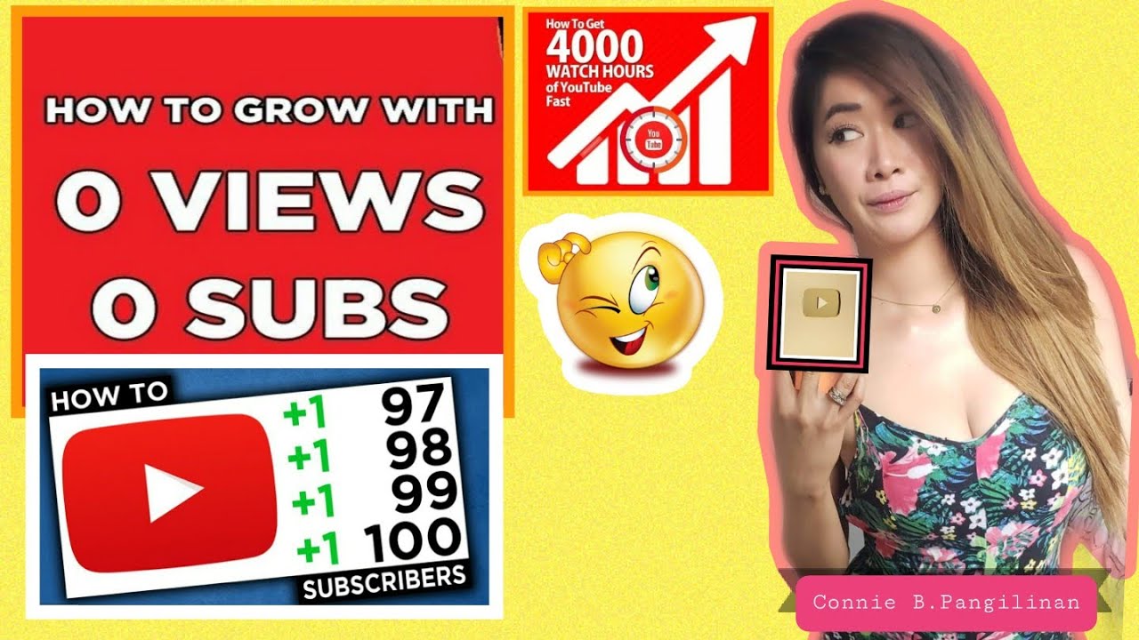 HOW TO GROW WITH 0 SUBSCRIBERS & 0 VIEWS 2020 - YouTube