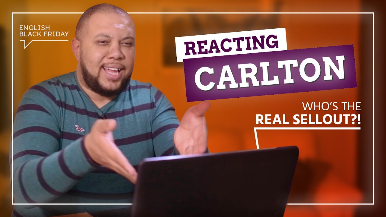REACT - CARLTON | English Black Friday - YouTube