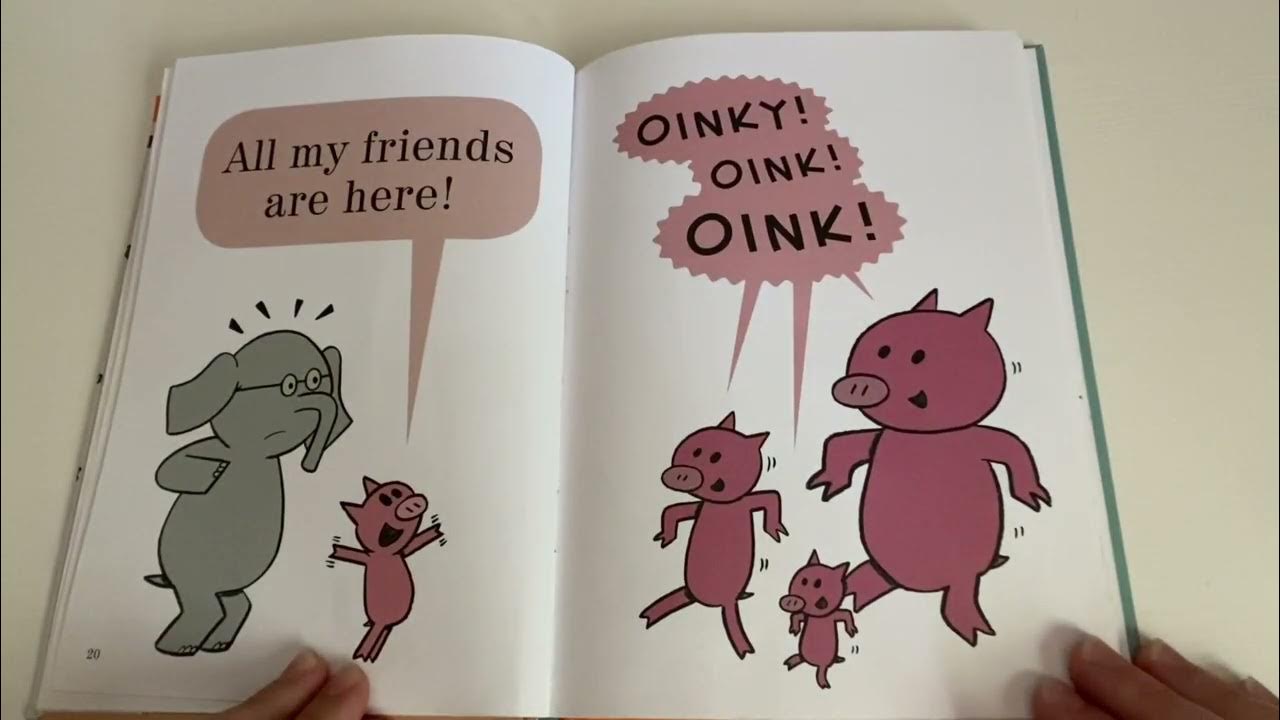 Read Aloud Books for Kids - 2011 "Happy Pig Day!" by Mo Willems - YouTube