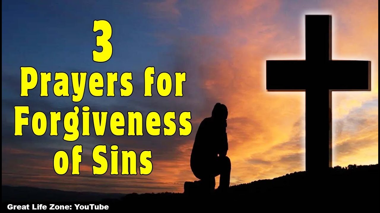 3 Prayers for Forgiveness of Sins - YouTube