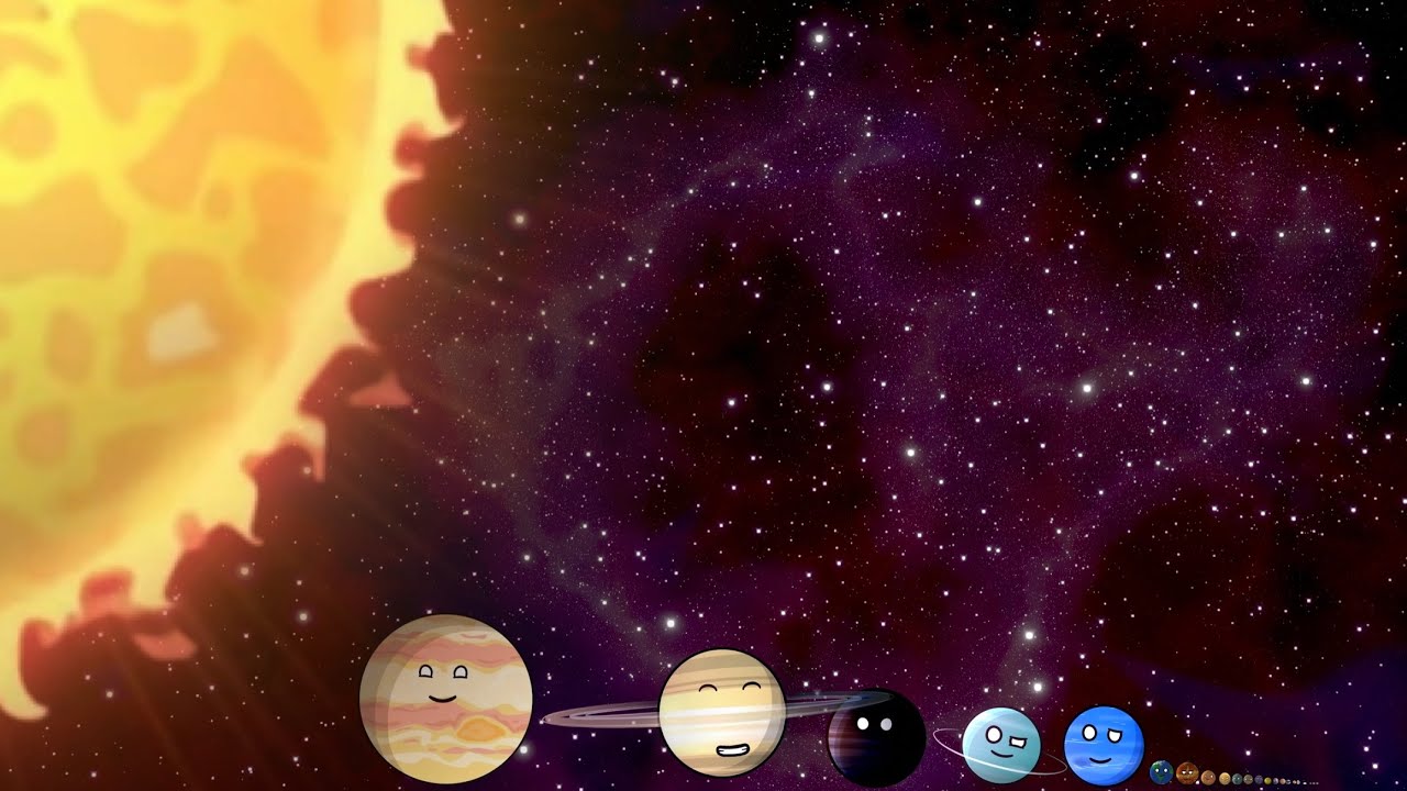 SolarBalls Characters size Comparison - YouTube