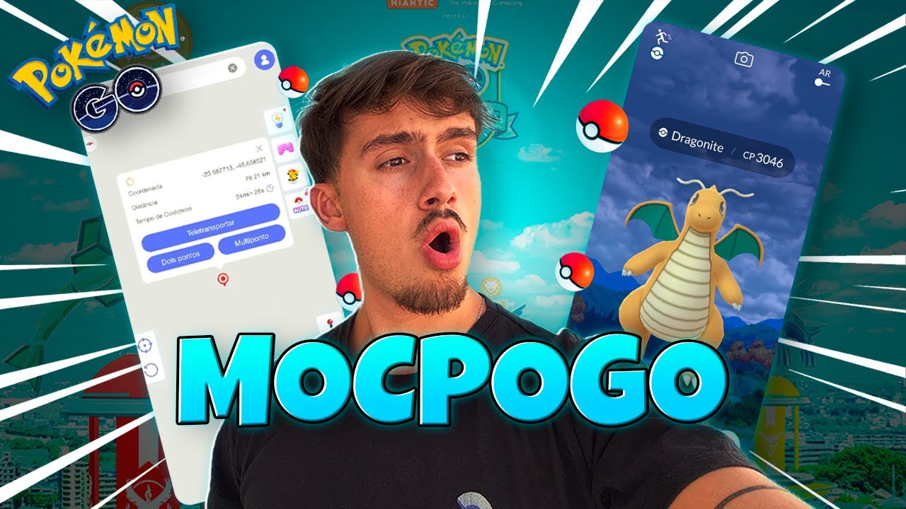 O MELHOR FAKE GPS PARA POKEMON GO DE 2025! FUNCIONA no iPhone e Android ...