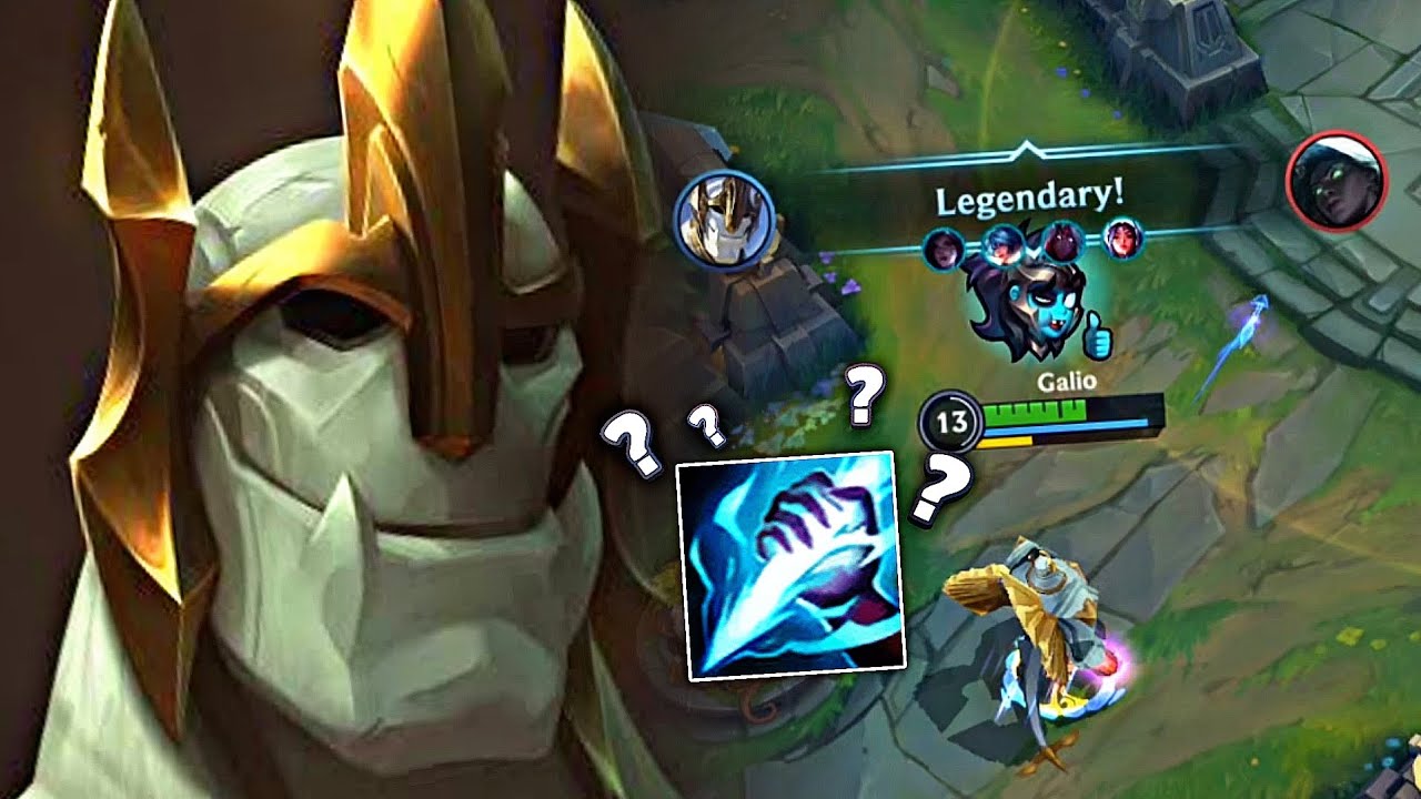 GALIO JUNGLE IS GOOD?? BUILD & RUNES - YouTube