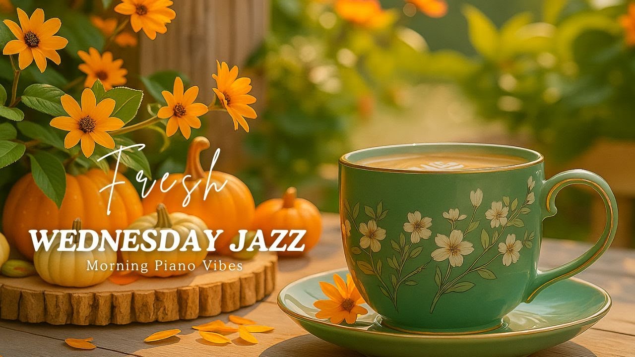 Wednesday Jazz Lounge 🎷 Smooth Piano for Steady Focus - YouTube
