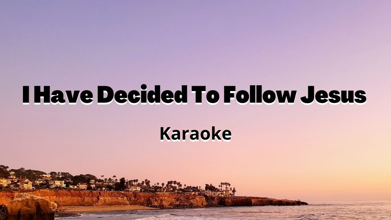 [Kids Worship] I Have Decided To Follow Jesus(Karaoke) - YouTube