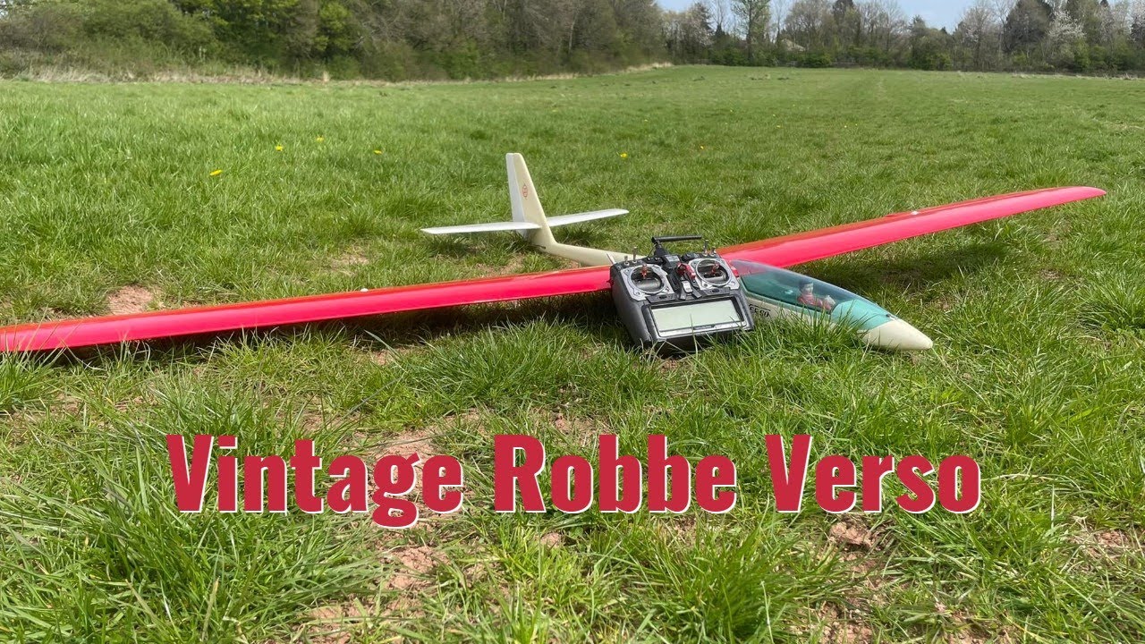 Vintage Robbe Verso CG test flights - YouTube