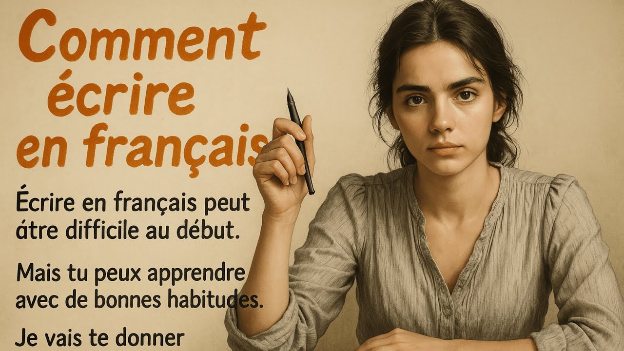 French Practice (A2) | HOW TO START WRITING IN FRENCH - YouTube