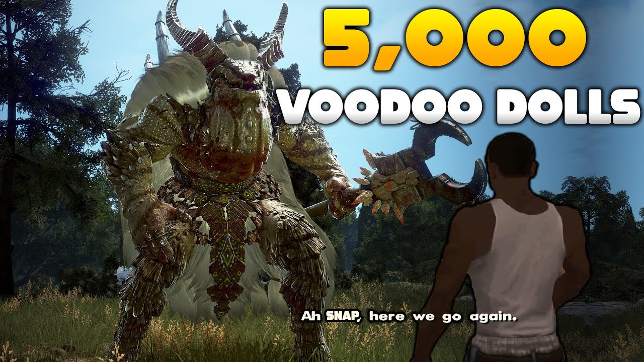 NEW 5,000 Voodoo Dolls (Updated) - Black Desert online - YouTube