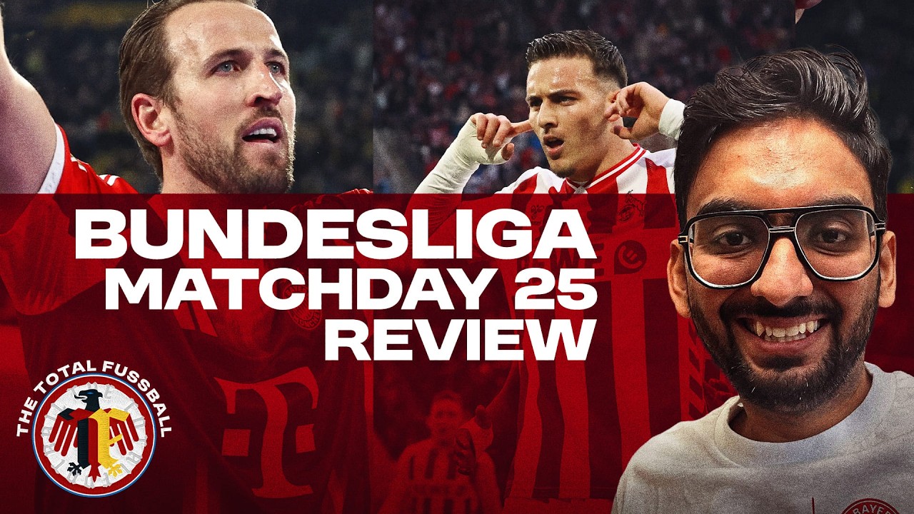 11 POINTS CLEAR! 🔴 Bayern Crush Gladbach Without Kane | Bundesliga MD25 ...