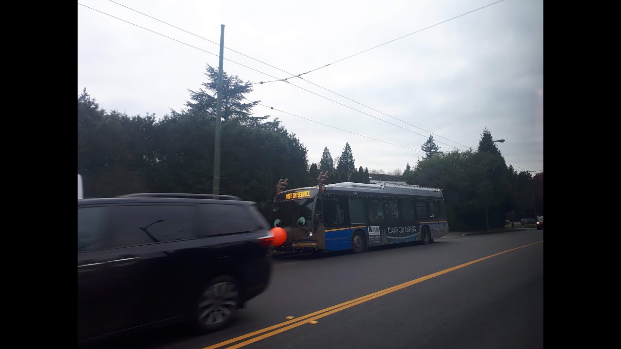 Translink: 2018 Nova Bus LFS HEV: V18330: 2019 Reindeer Bus - YouTube