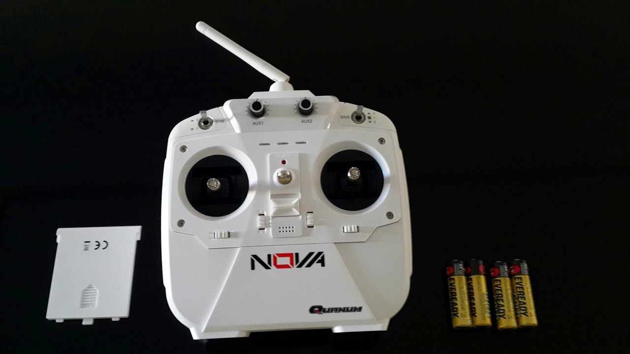 Quanum Nova transmitter dead for the first time (Mode 2) - YouTube