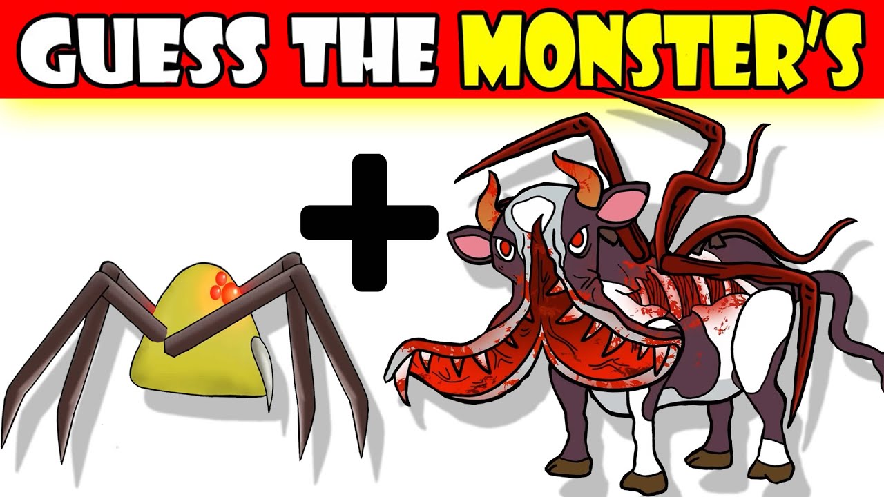 🐮 Guess the MONSTER by EMOJI and VOICE in Zoochosis Horror Game ...
