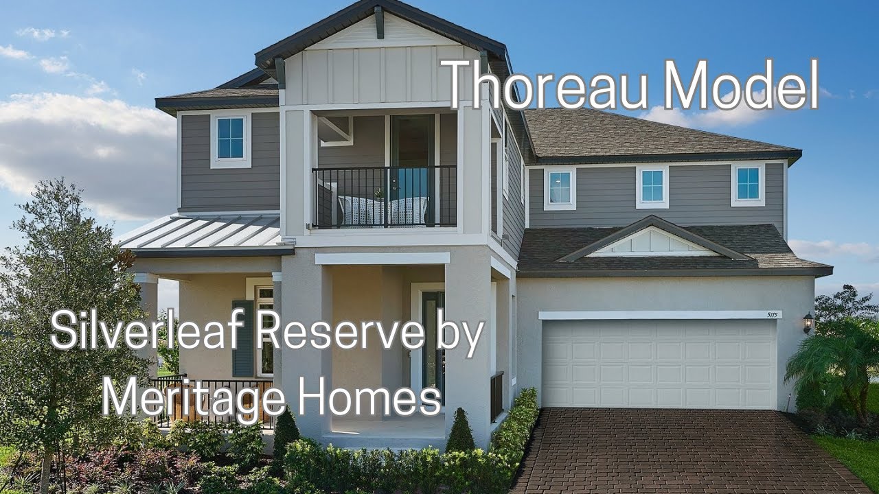 Silver Leaf Reserve by Meritage Homes | Hamlin | Horizon West - YouTube