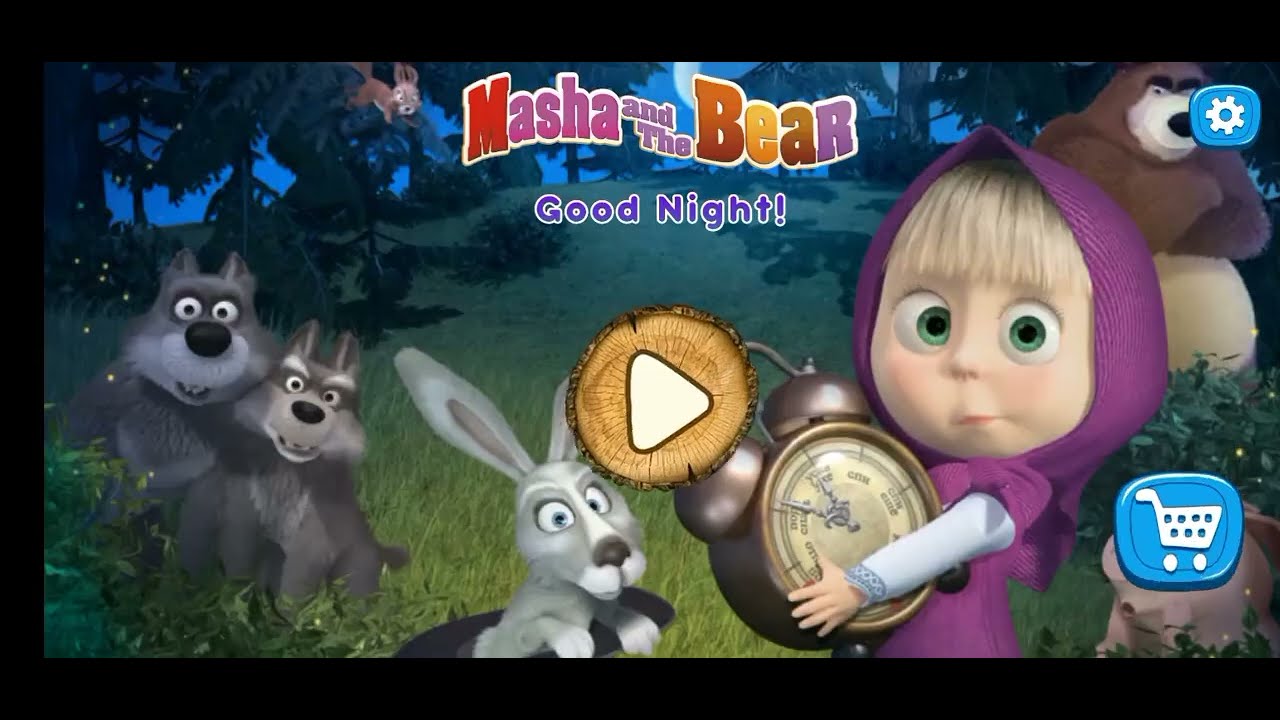 Masha and the bear 2023 night Easter bunny got Best episode - YouTube