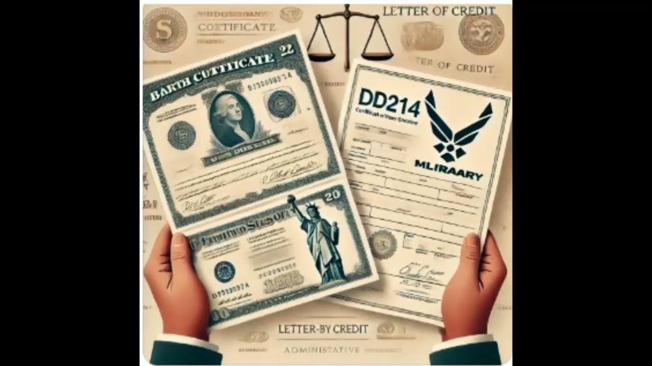 The Birth Certificate as a Bank Note and the DD214 as a Letter of Credit - YouTube