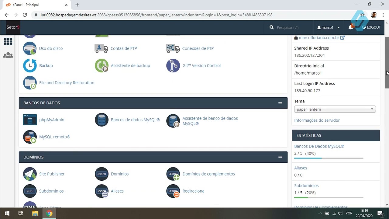 33002 - Curso de cPanel - O que é cPanel - YouTube