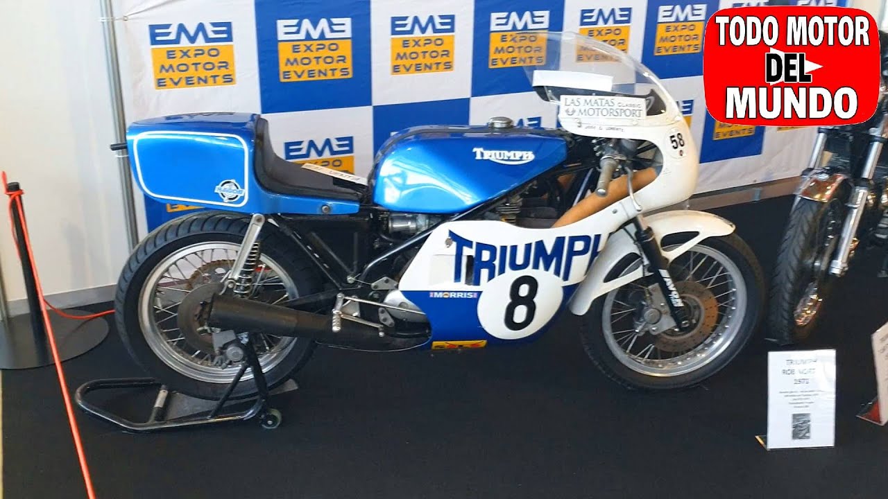 Triumph Rob North 1971 Motorama Madrid 2021 - YouTube