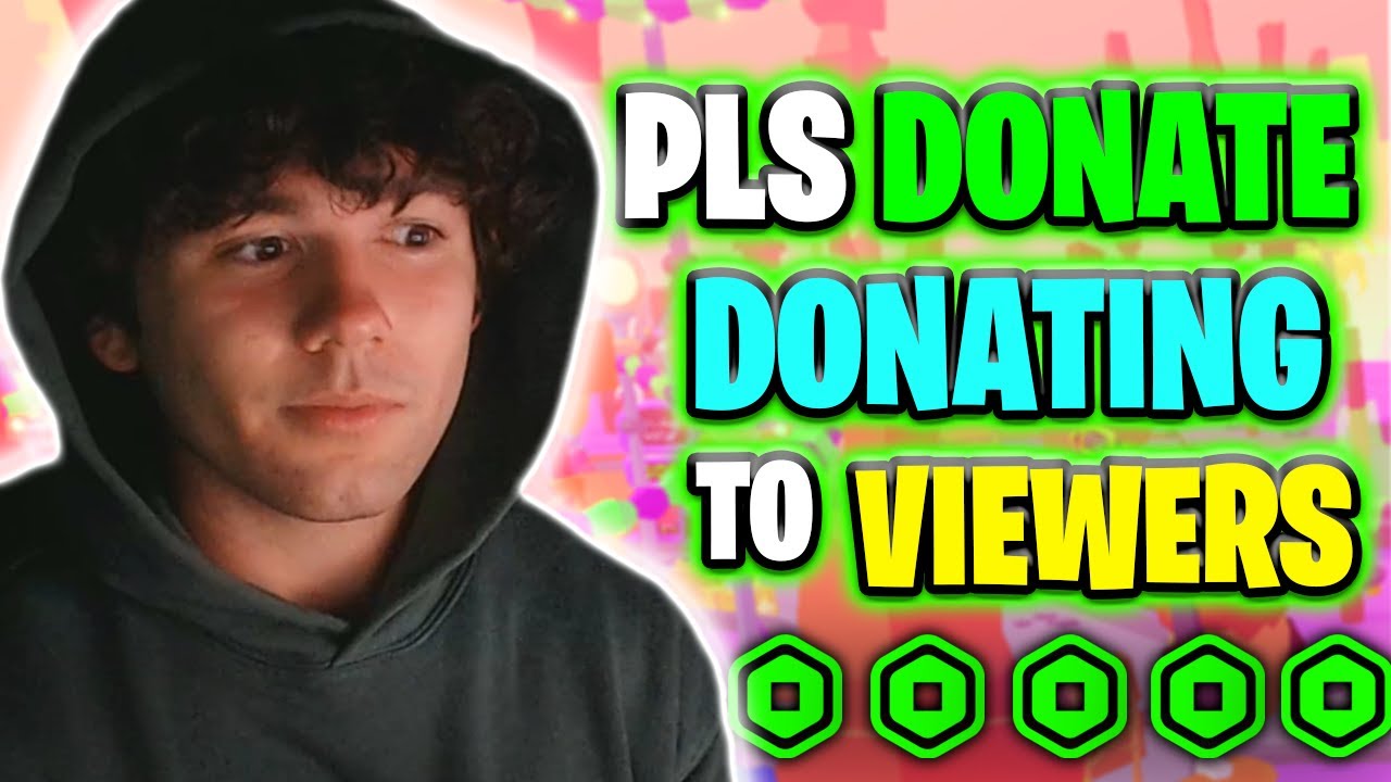 PLS DONATE LIVE! | DONATING ROBUX TO VIEWERS | Robux Giveaway - YouTube